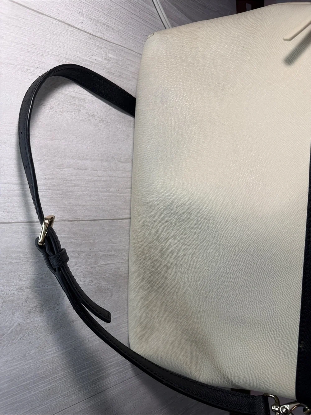 kate spade | Bags | Kate Spade Cream And Black Bow Dome Satchel Match ...